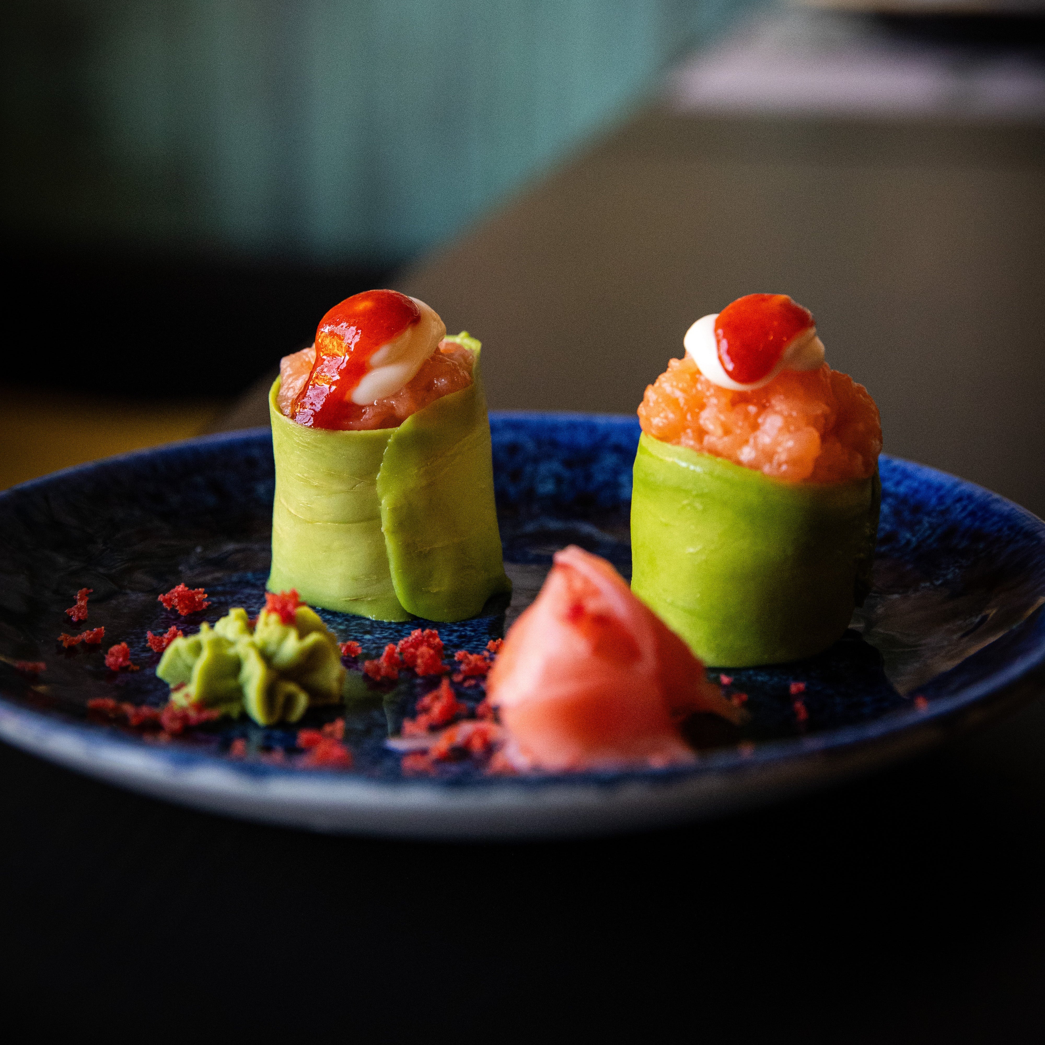 Gunkan avocado | Sushi a domicilio | Rolinho – Rolinho Sushi Fusion